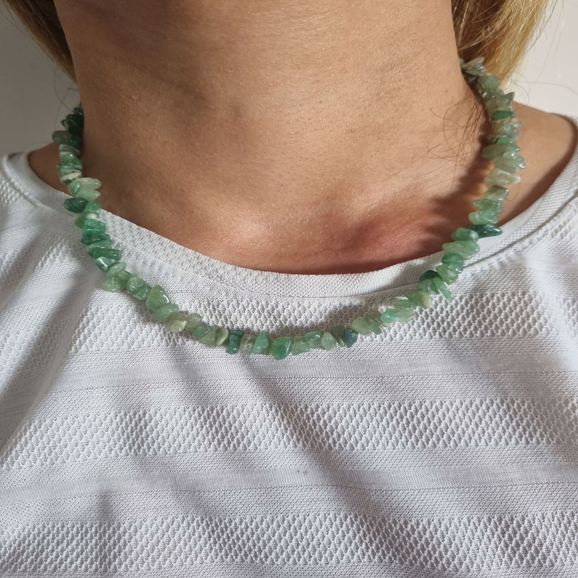 Shiny Black Magnetite Natural Stone Necklace - Etsy