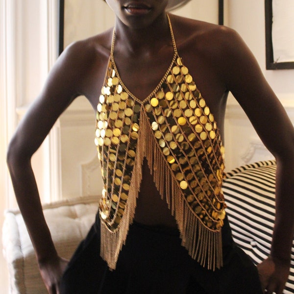 Sequin Tube Top - Etsy