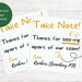 Editable Bee Teacher Appreciation Gift Tag | Bee Staff Gift | Take Note ...