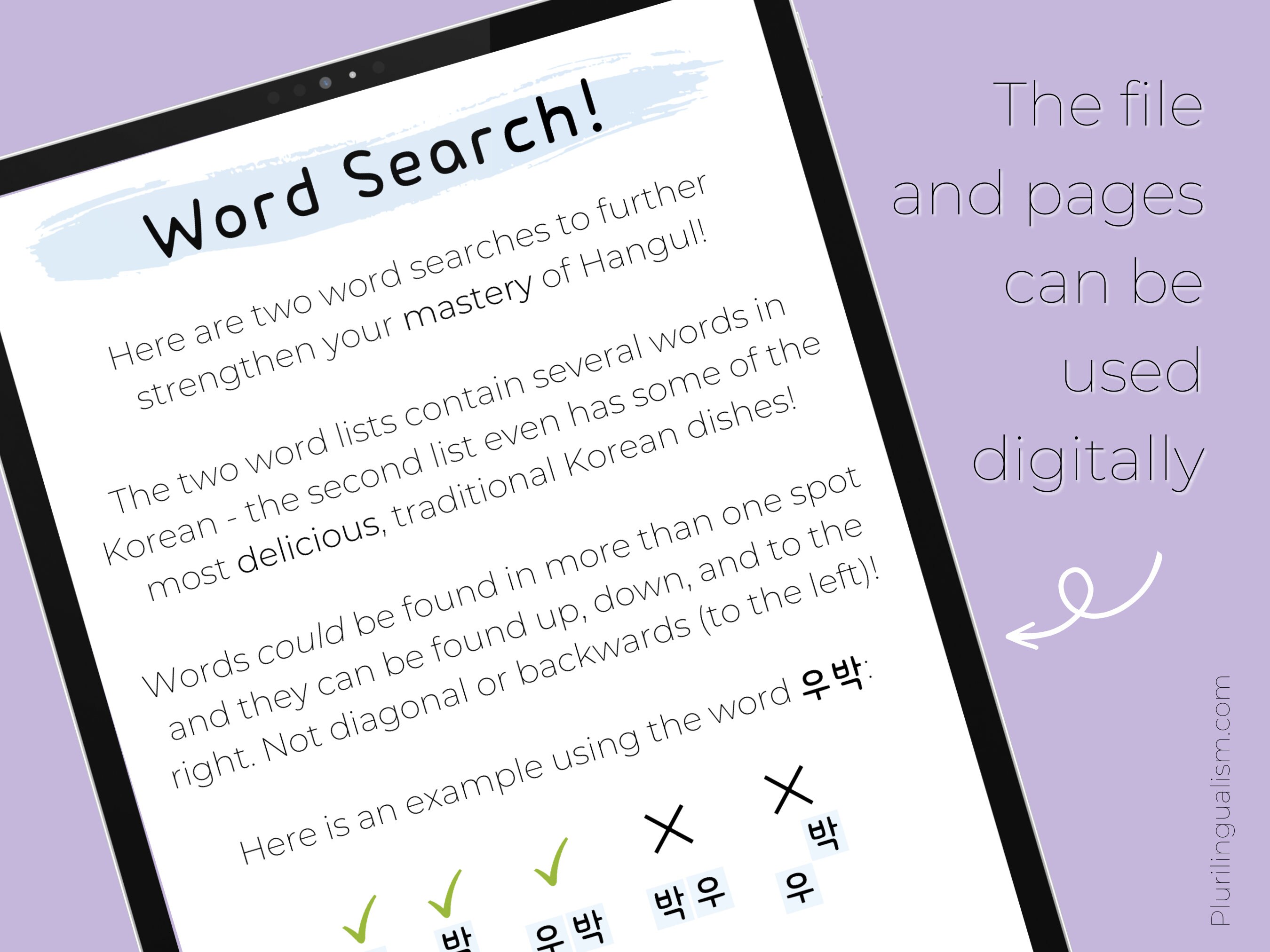 Korean Hangul Mastery Mini Set 한글 Worksheets, Korean Practice ...