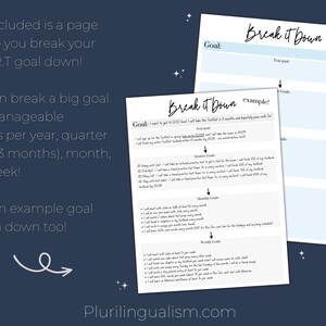 SMART Language Goals Printable | Goal Help, Foreign Language Goal ...