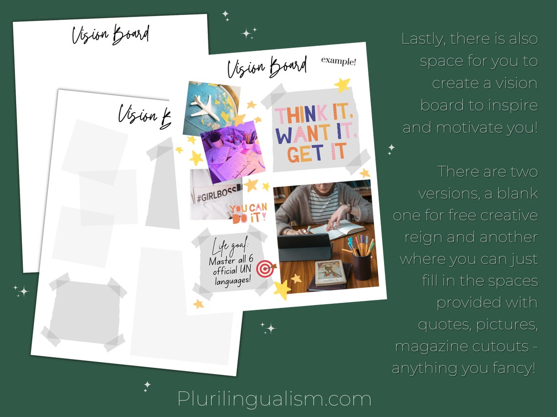 SMART Language Goals Printable | Goal Help, Foreign Language Goal ...