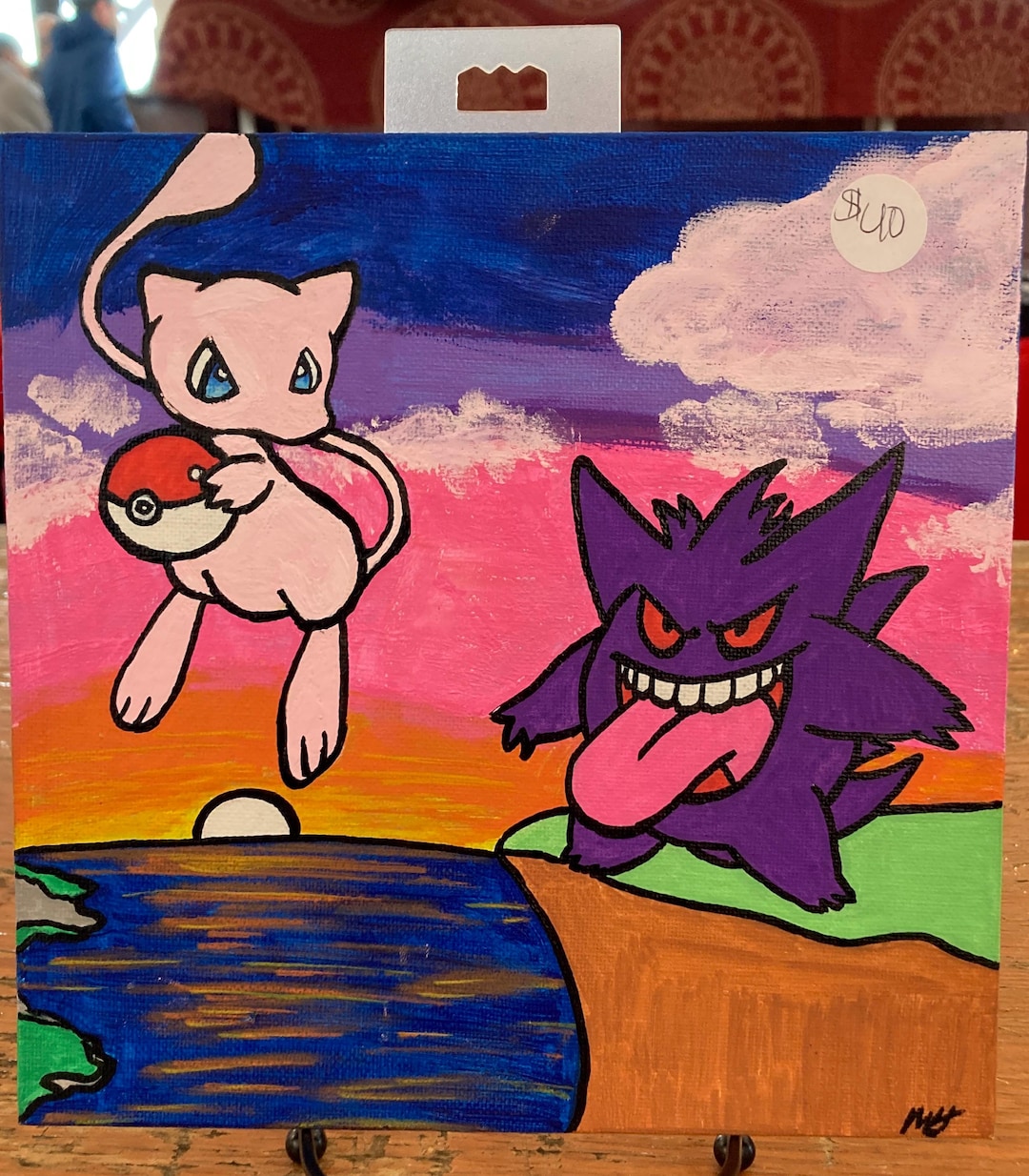 Magnet Painting Gengar and Mew - Etsy
