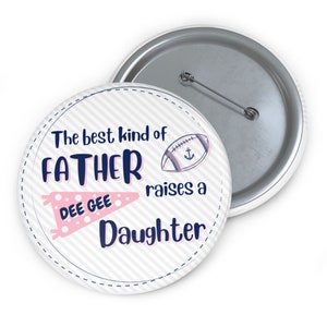 Delta Gamma Dad Dee Gee DG Button 3in - Etsy
