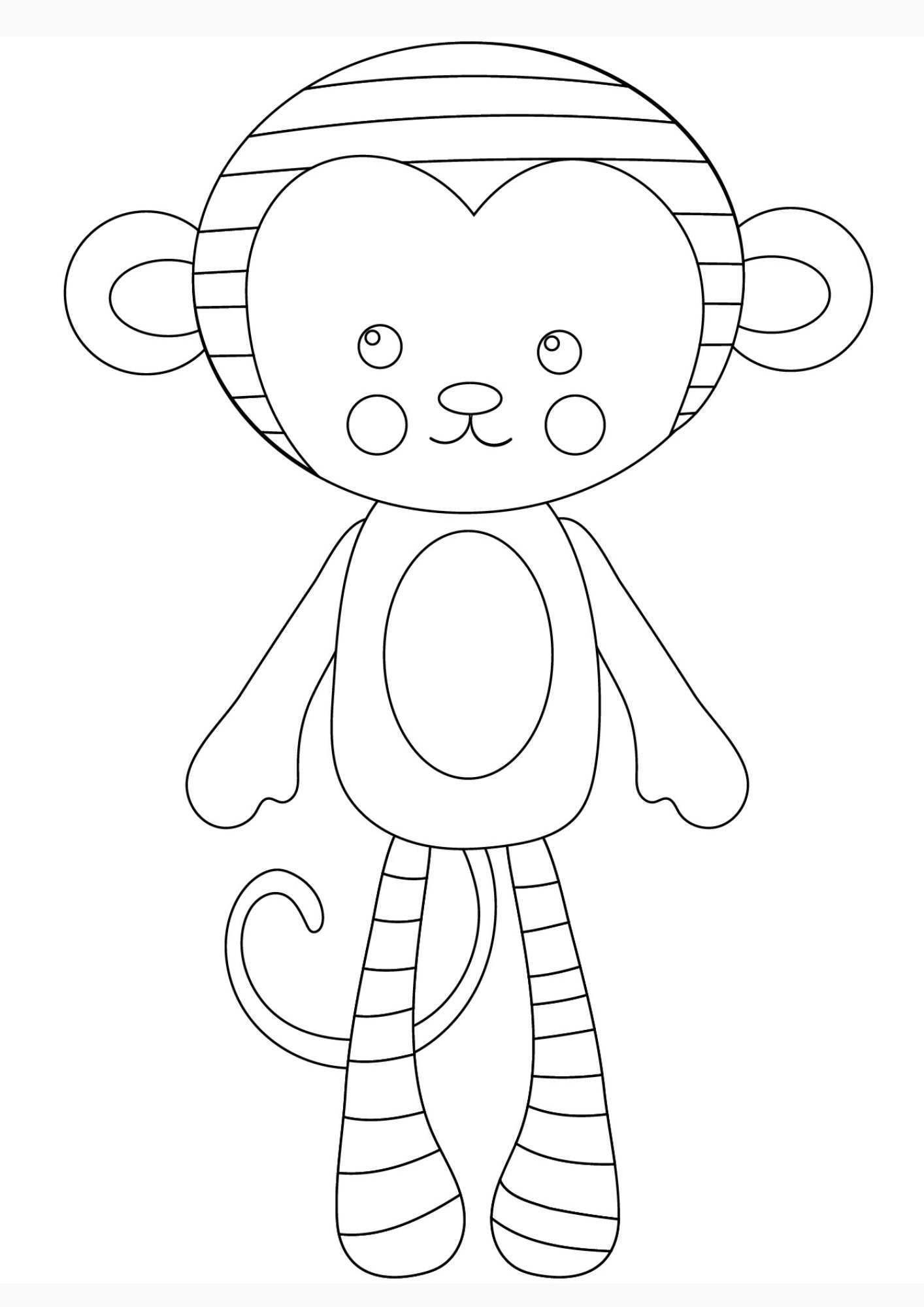 55 Printable Animal Colouring Pages - Digital PDF Download - Animal ...