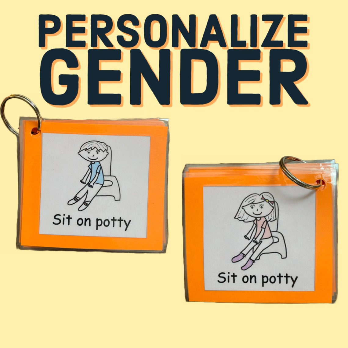 Potty Training Routine Cards Potty Training - Etsy