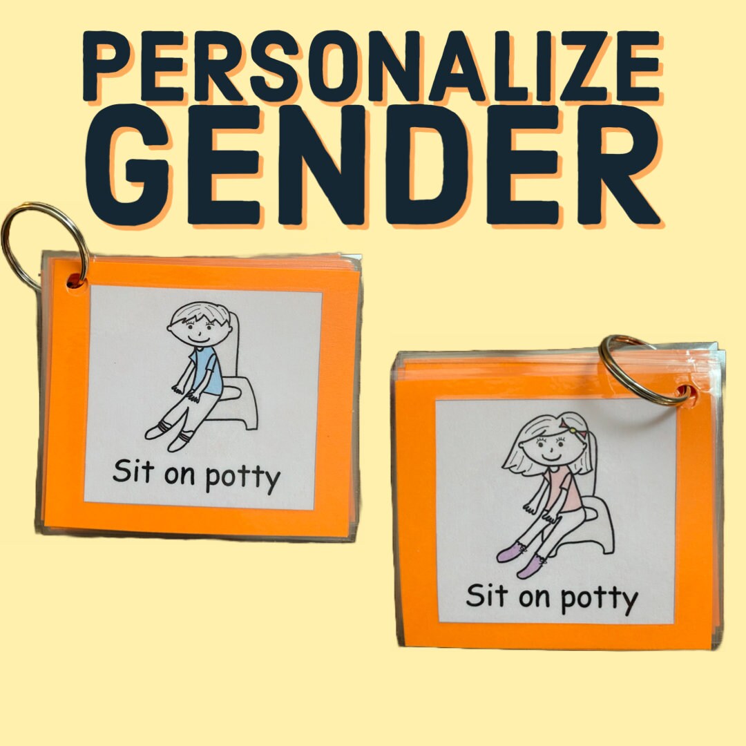 Potty Training Routine Cards Potty Training - Etsy