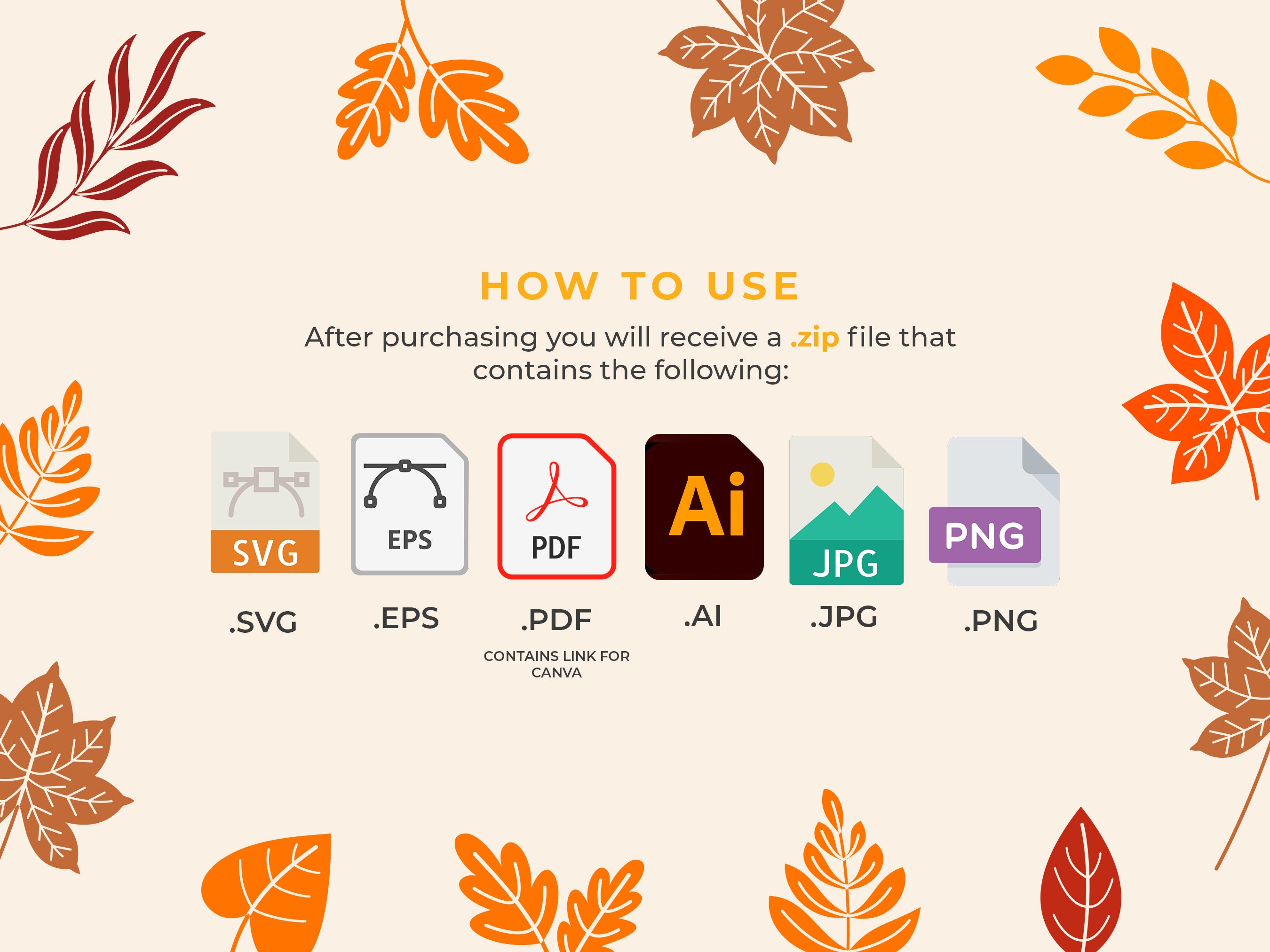 Autumn Leaves SVG Files for Cricut, Autumn Leaves SVG Bundle, Autumn ...