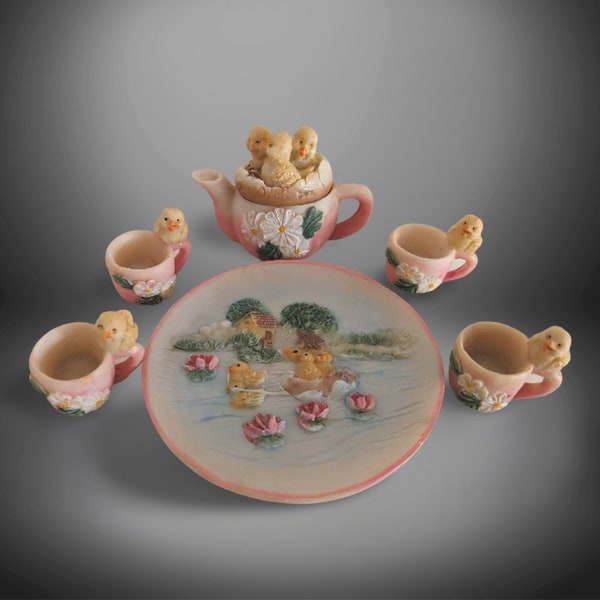 Miniature Tea Set - Etsy