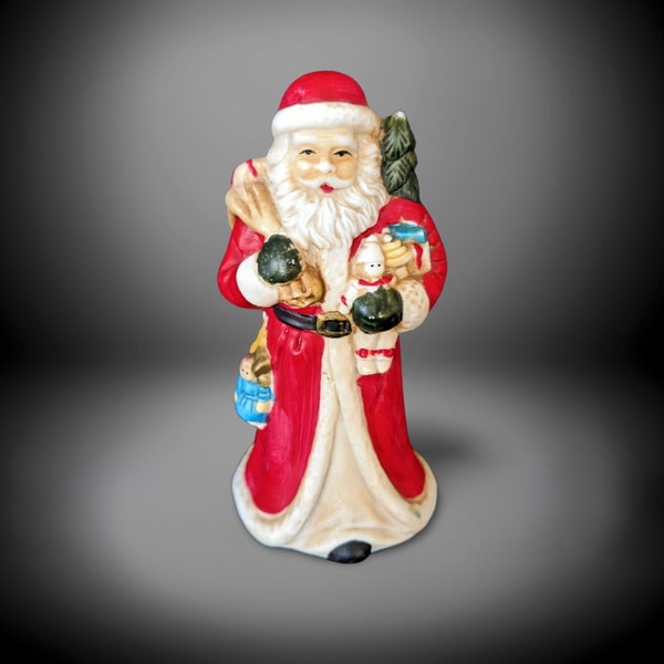 Ceramic Santa - Etsy