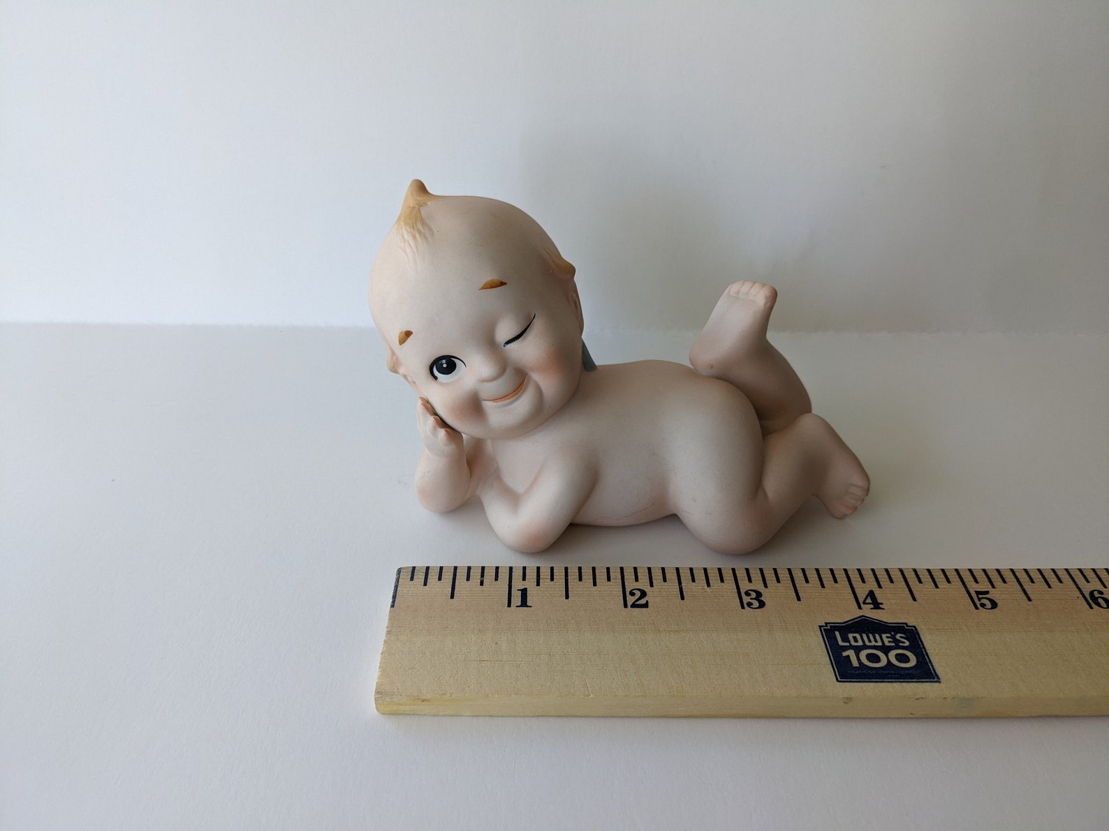 Vintage Lefton Kewpie Dolls Reclining Kewpie 220 - Etsy