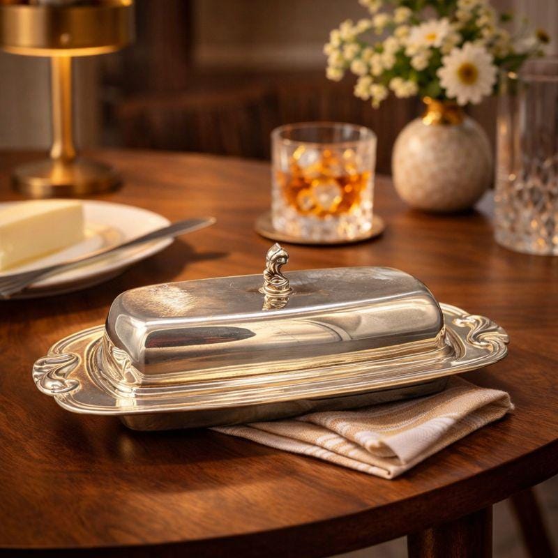 Retro Butter Dish - Etsy