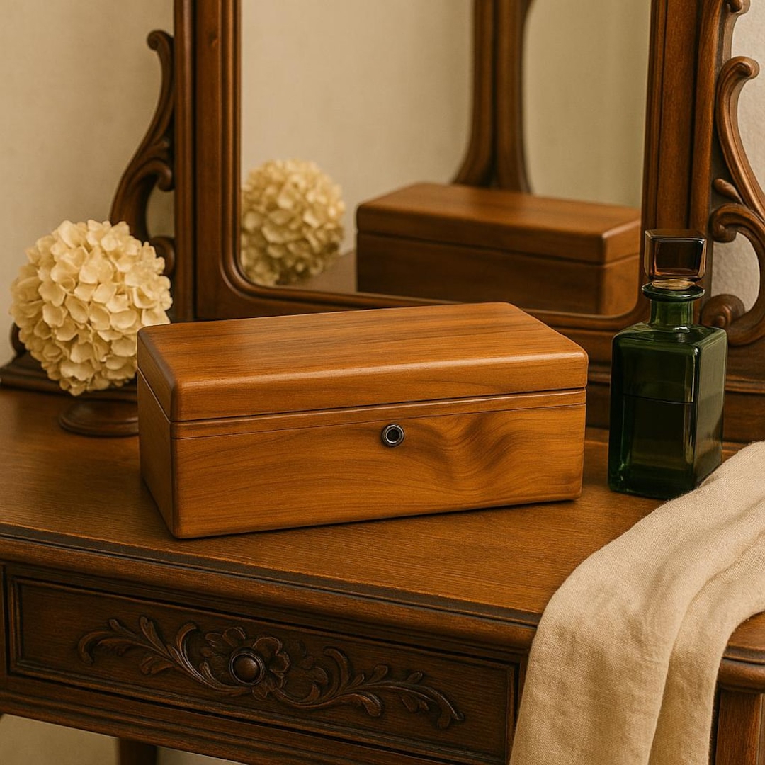 Vintage Lane Mini-cedar Chest | Trinket Keepsake or Jewelry Box ...