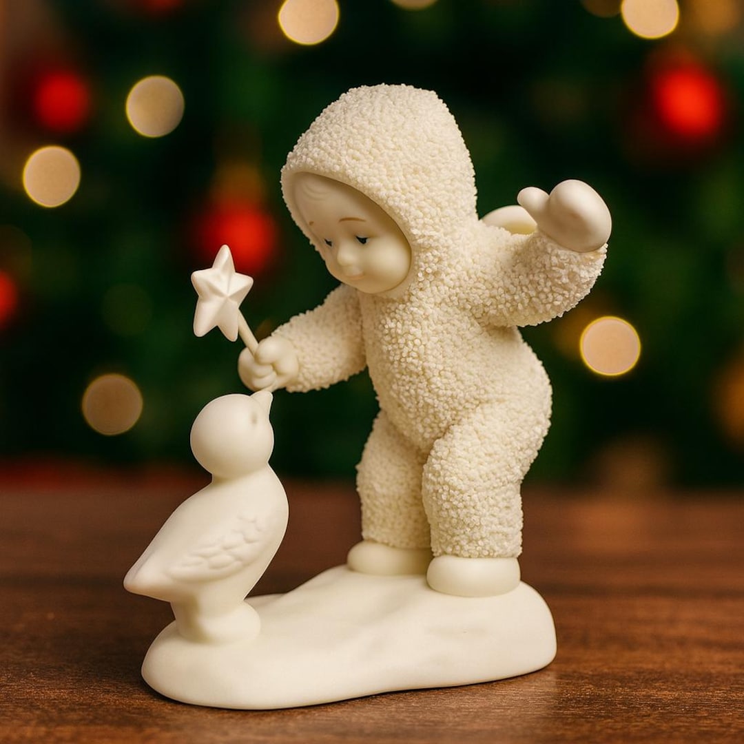 Vintage Snowbabies "dreams Do Come True" (dept. 56) | Angel With Wand ...