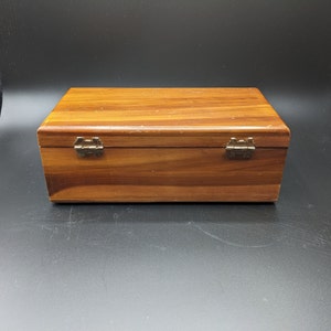 Vintage Lane Mini-cedar Chest | Trinket Keepsake or Jewelry Box ...