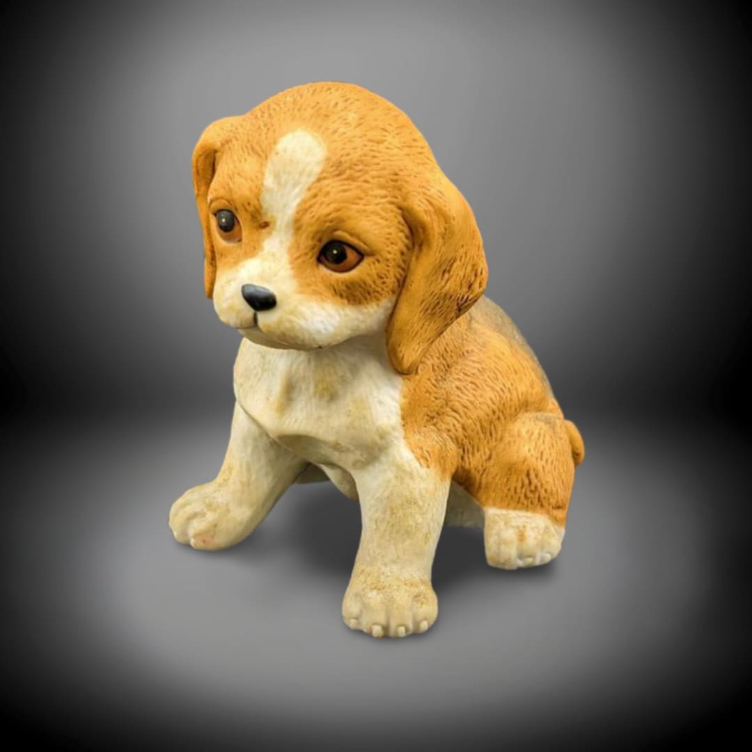Vintage Beagle Sitting Pup Ceramic Figurine HOMCO 8828 - Etsy