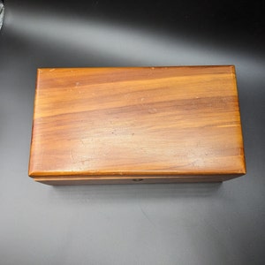 Vintage Lane Mini-cedar Chest | Trinket Keepsake or Jewelry Box ...