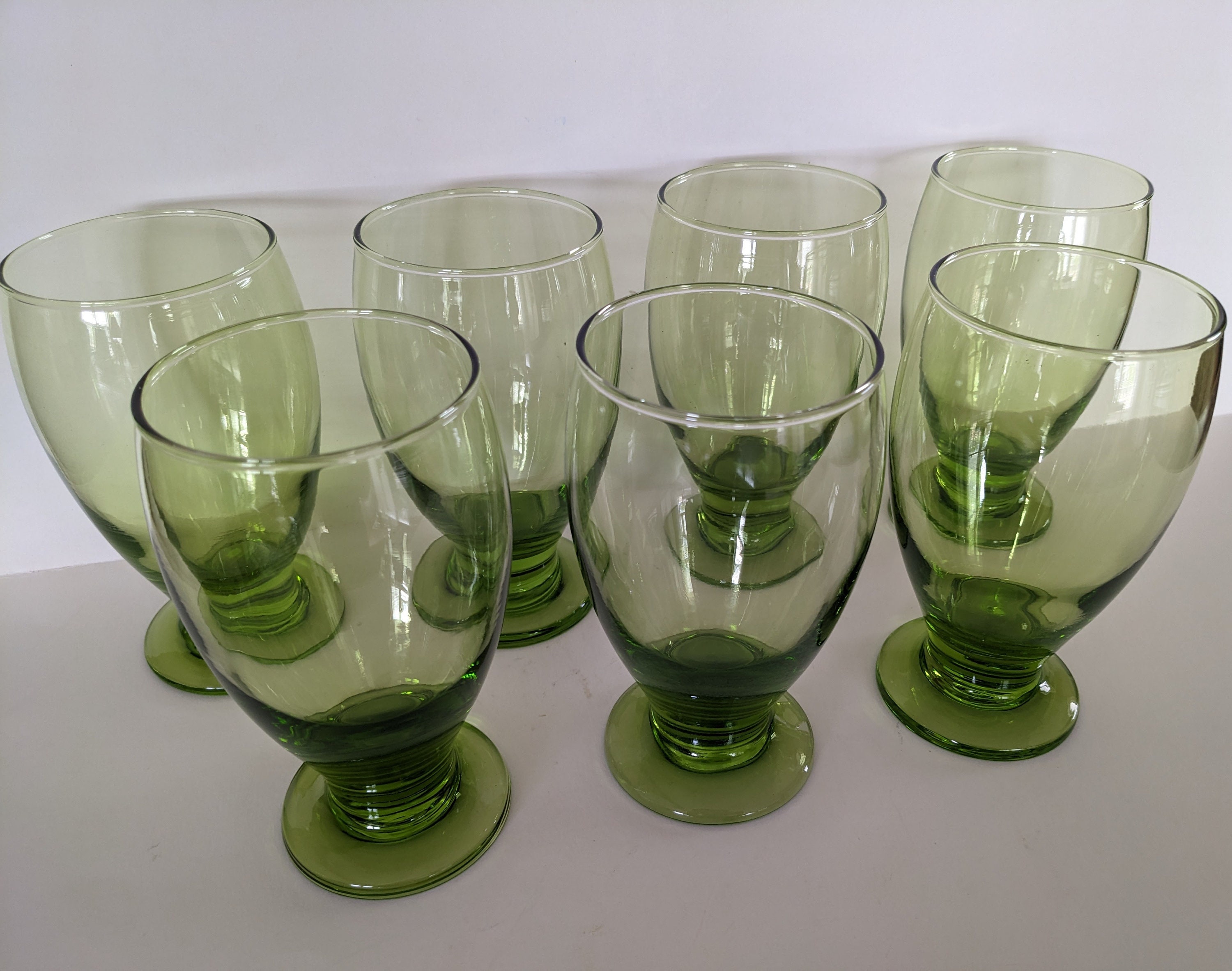Retro Green Footed Glasses