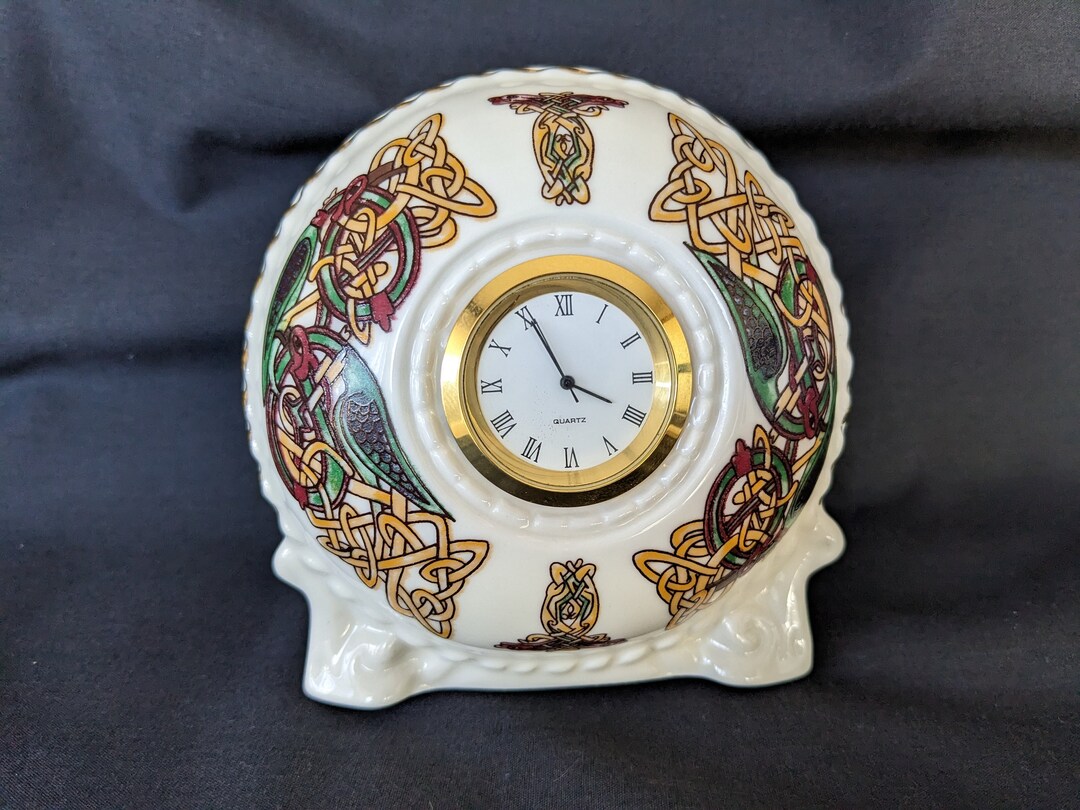 Vintage Decor Celtic Design Irish Clock Signed by Artist Joe - Etsy