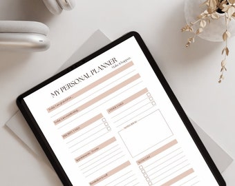 Life Admin Planner - Etsy