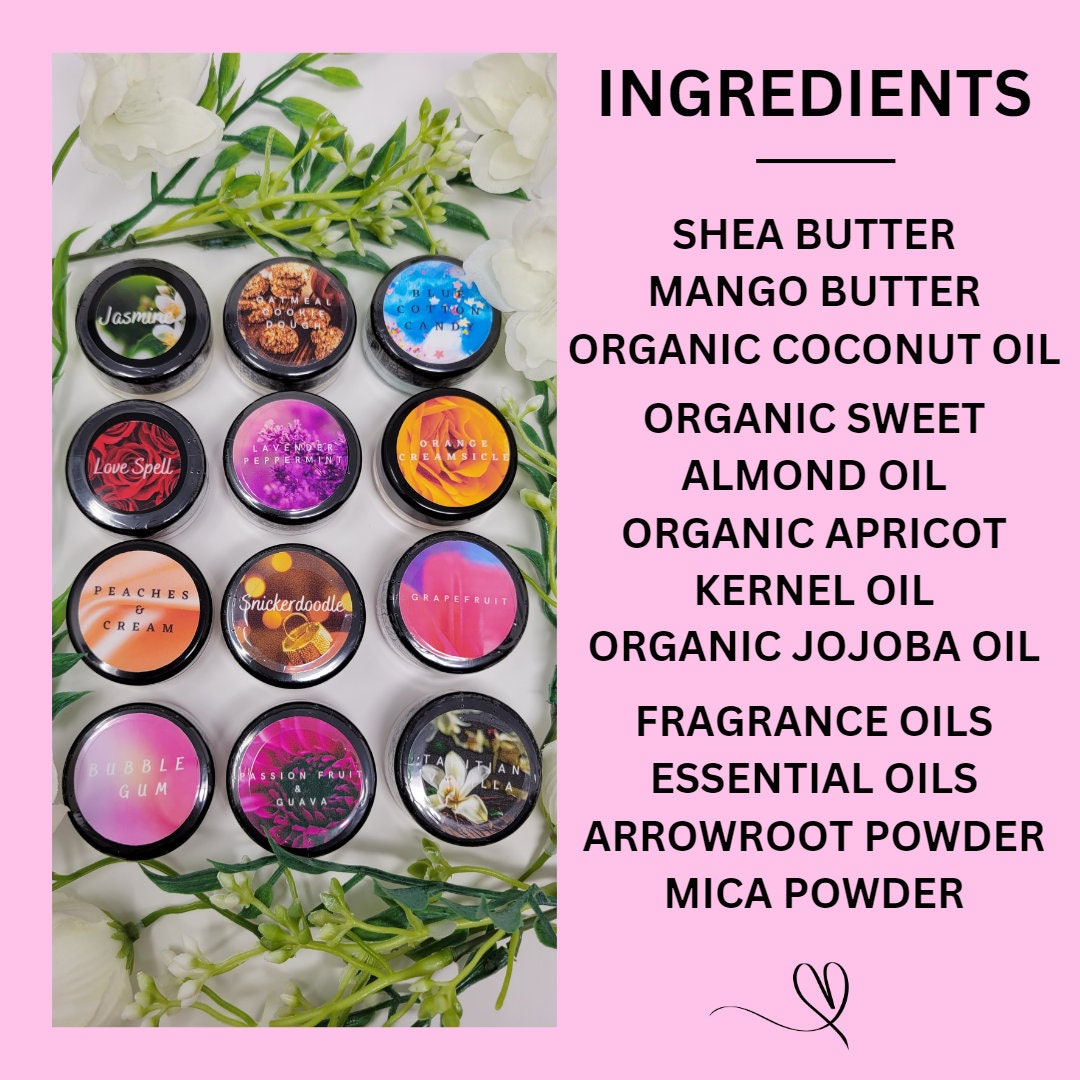 Whipped Body Butter Party Favor Size 2oz Body Butter Jars Skincare ...