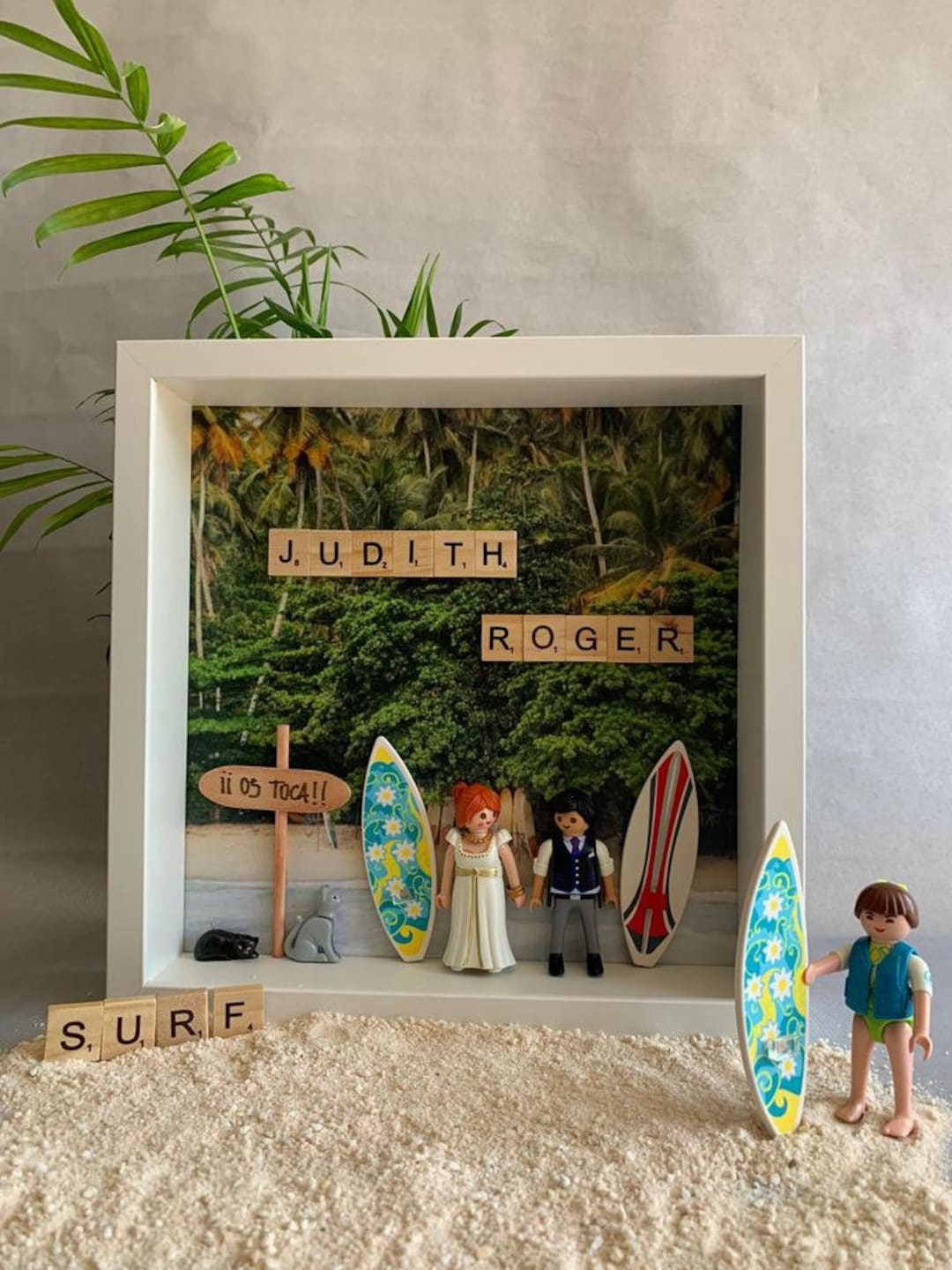 Custom Playmobil Box 2 Figures of Bride and Groom - Etsy