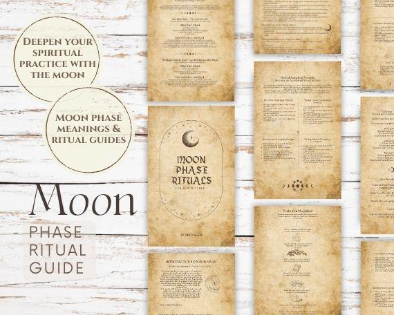 Moon Phase Ritual Guide | Lunar Magic, Manifestation & Moon Spells ...