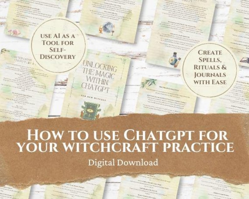 Unlocking the Magic Within Chatgpt – Witchcraft Ebook With Prompts for ...
