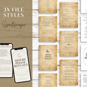 Moon Phase Ritual Guide | Lunar Magic, Manifestation & Moon Spells ...