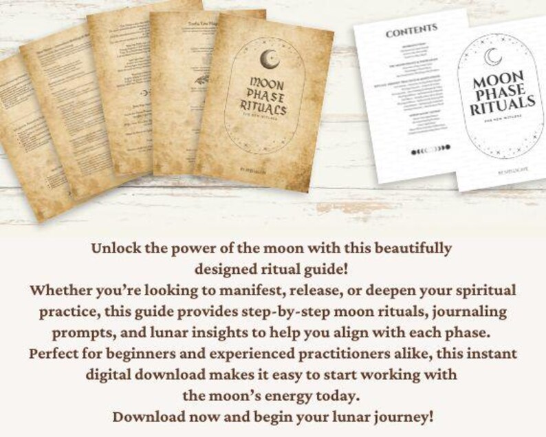 Moon Phase Ritual Guide | Lunar Magic, Manifestation & Moon Spells ...