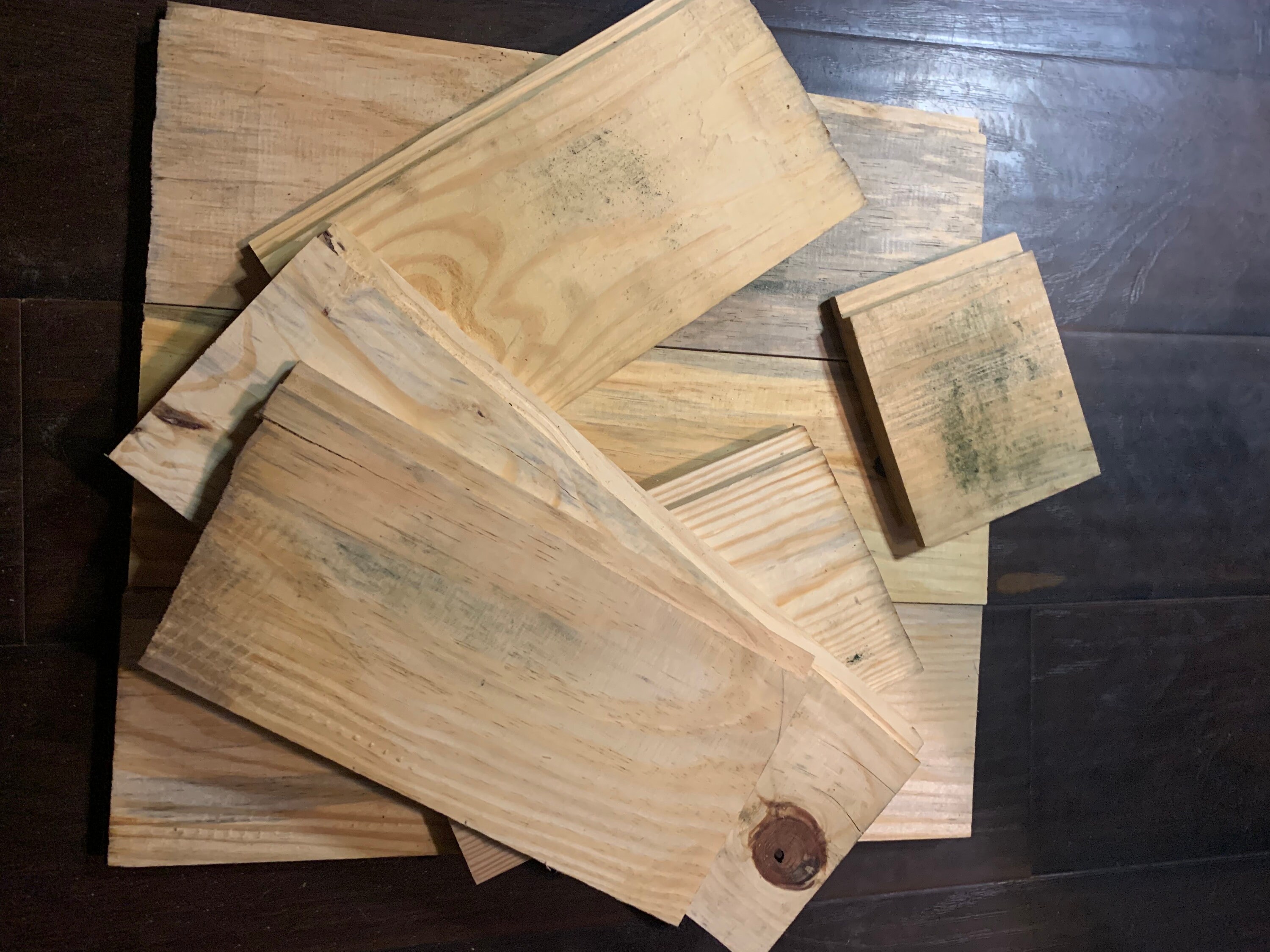 Pine Siding Scrap Boards for Diy - Etsy