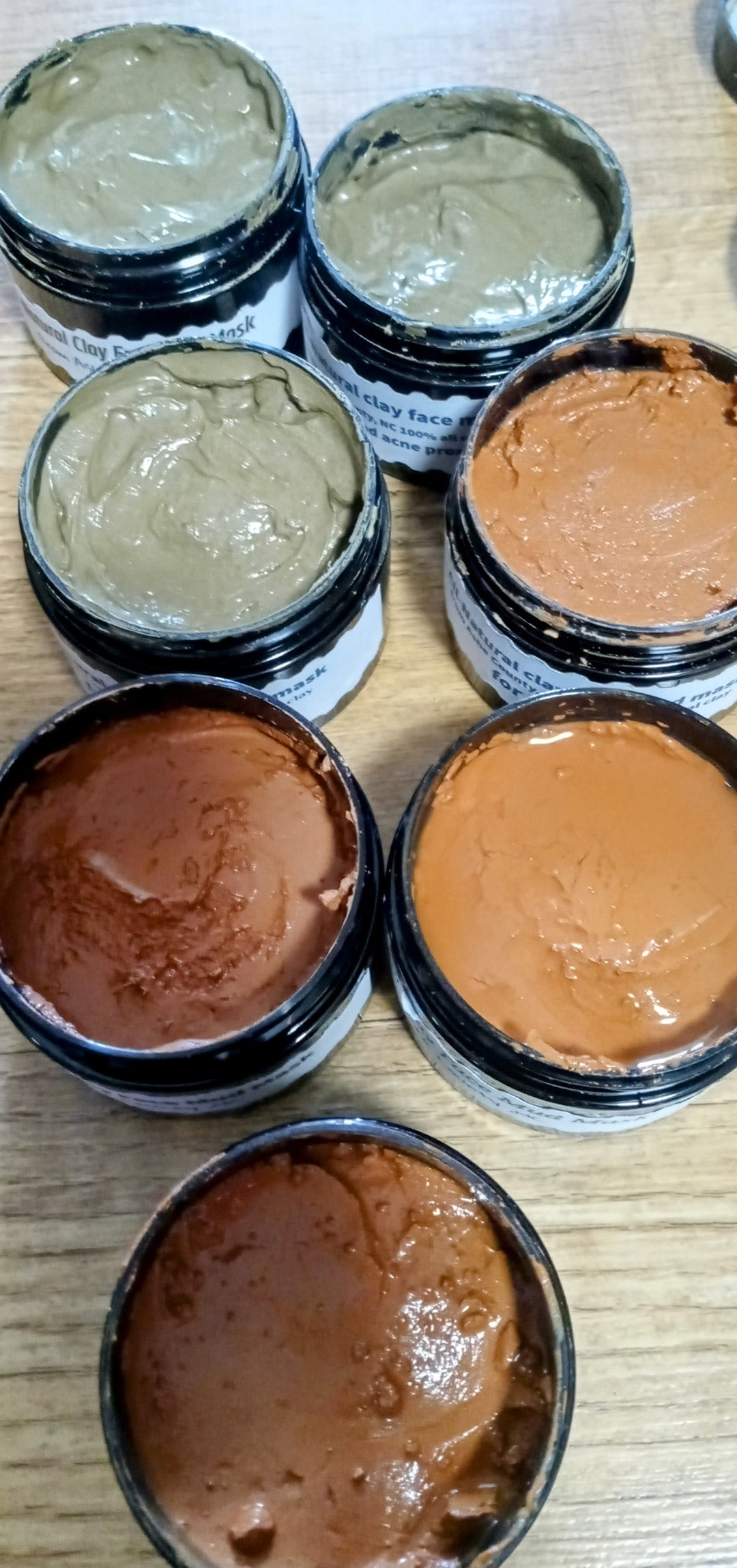 Face Mask Clay Mud Mask 100% Natural for All Skin Types, Oilly, Dry, Aging, Ect. - Etsy