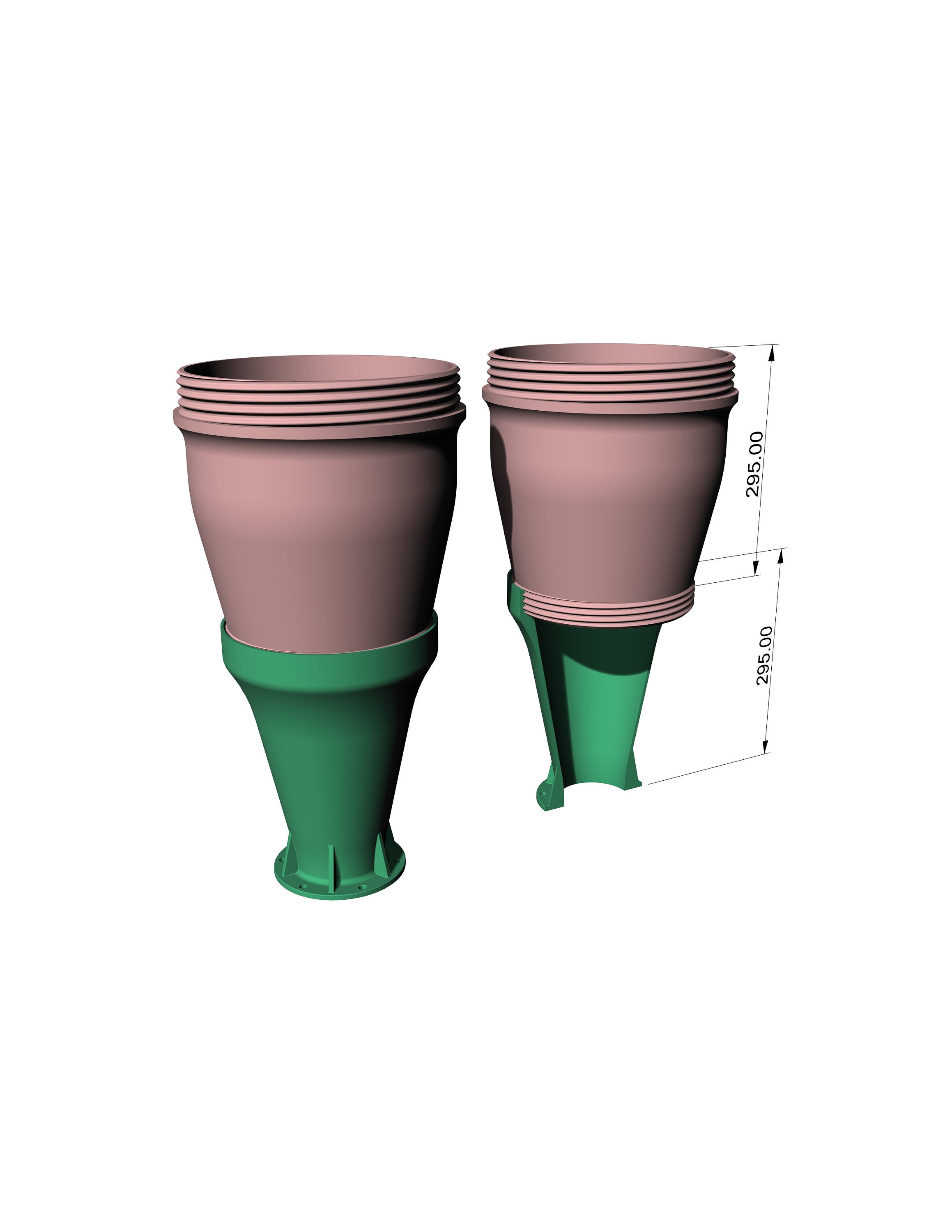 3d Print 4IN Vacuum Cyclone Separator - Etsy