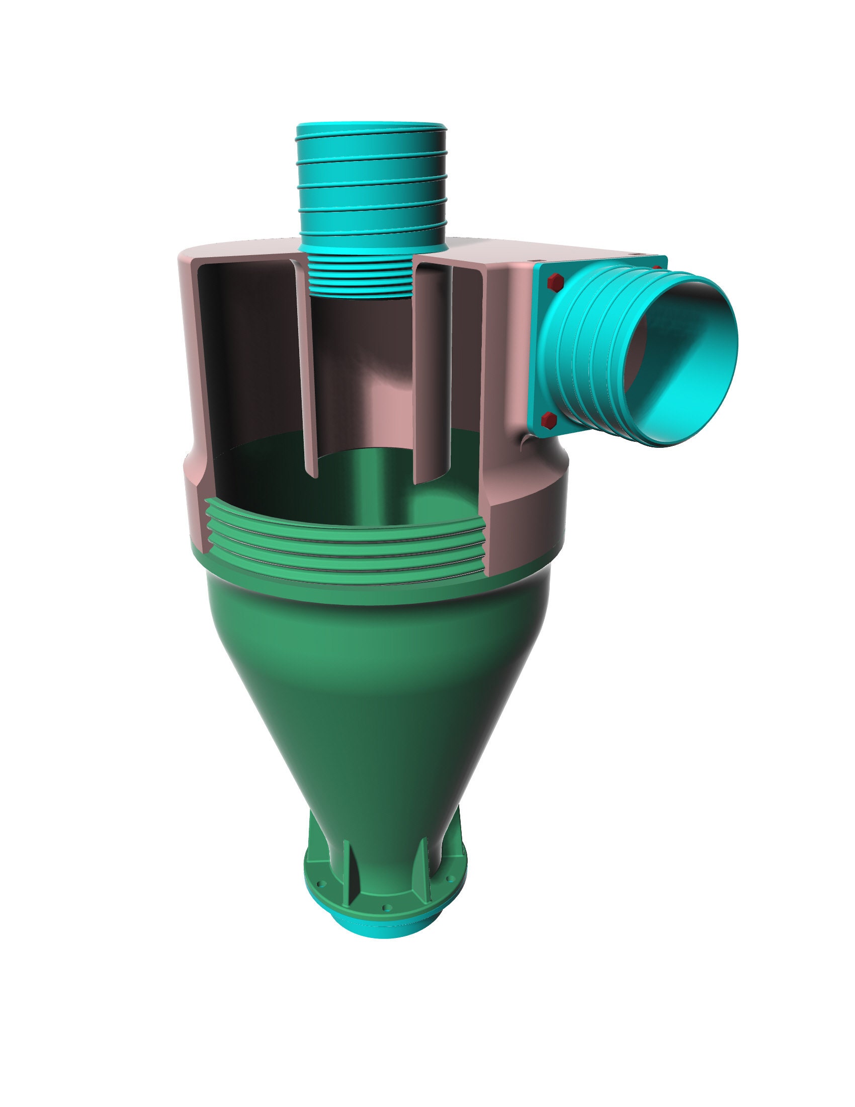 3d Print 4IN Vacuum Cyclone Separator - Etsy