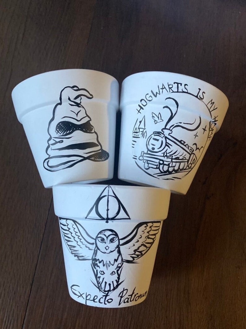 Harry Potter Pots - Etsy