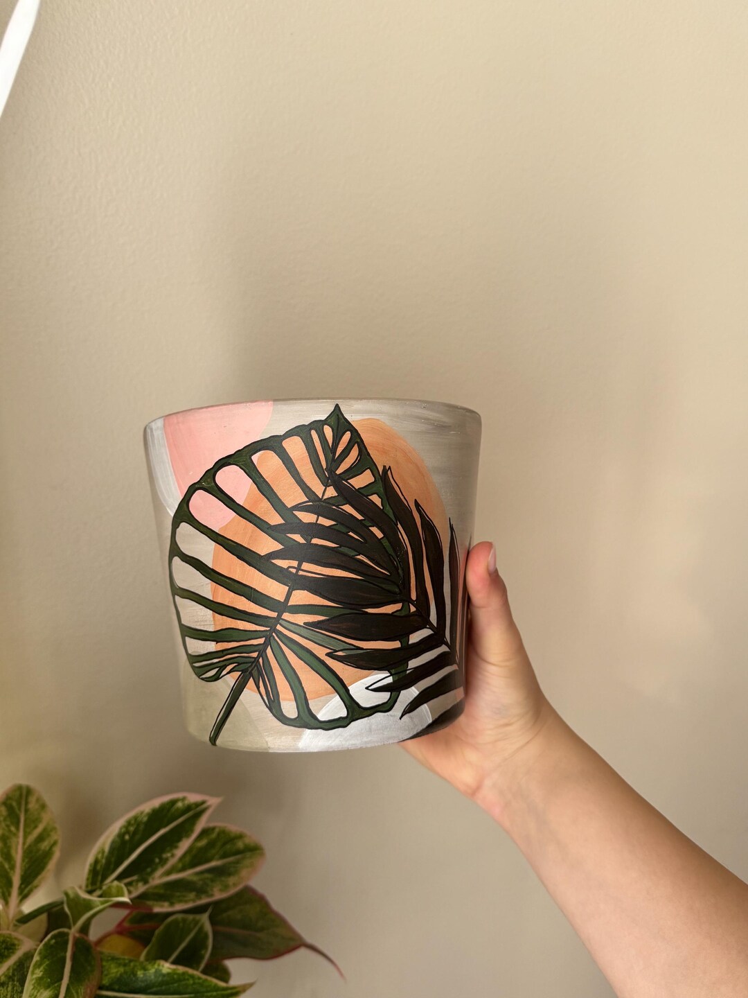 Sunset Jungle Pot - Etsy