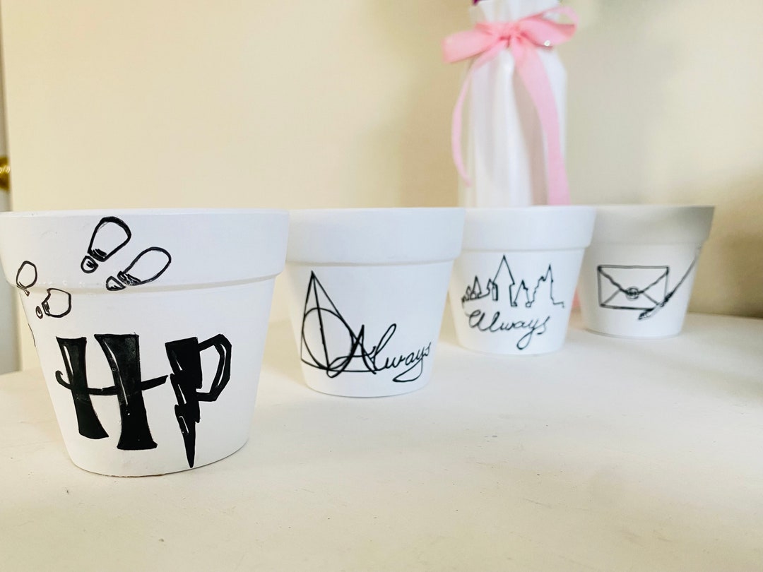 Harry Potter Themed Pots - Etsy