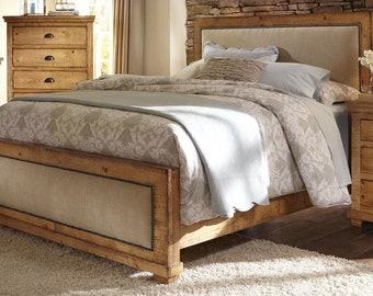Queen Bed Rustic - Etsy
