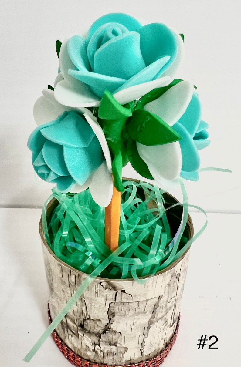 6 Removable Flower Pencil/ Pen Topper - Etsy