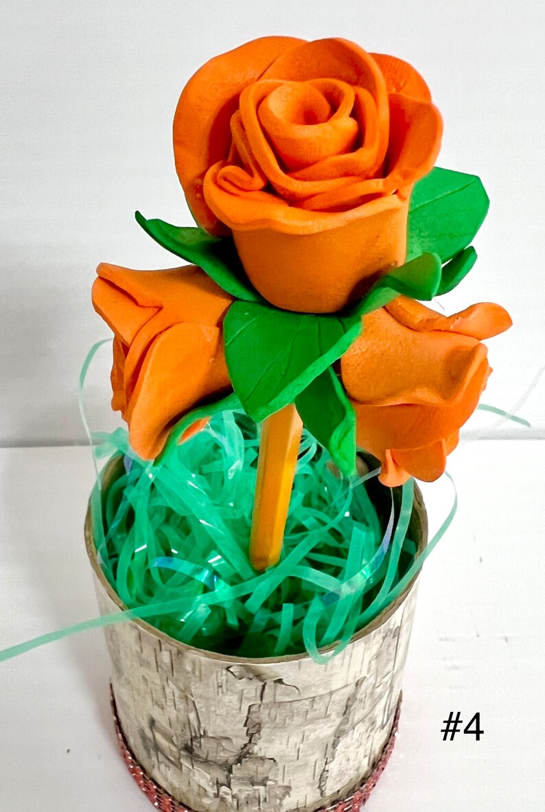 6 Removable Flower Pencil/ Pen Topper - Etsy