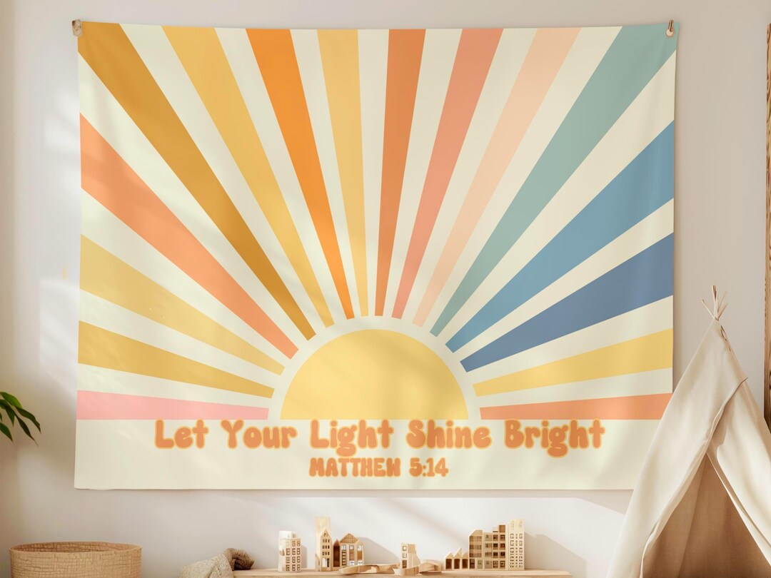 Christian Inspirational Scripture Banner Be the Light Matthew 5:14 ...