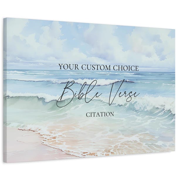 Bible Verse Canvas - Etsy