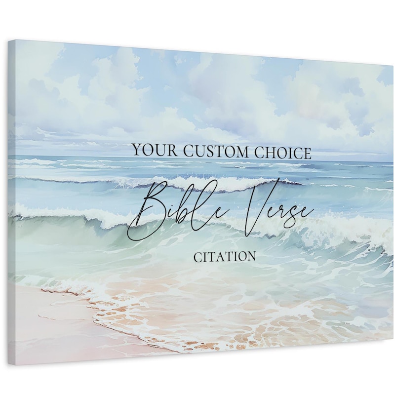 Bible Verse Canvas - Etsy