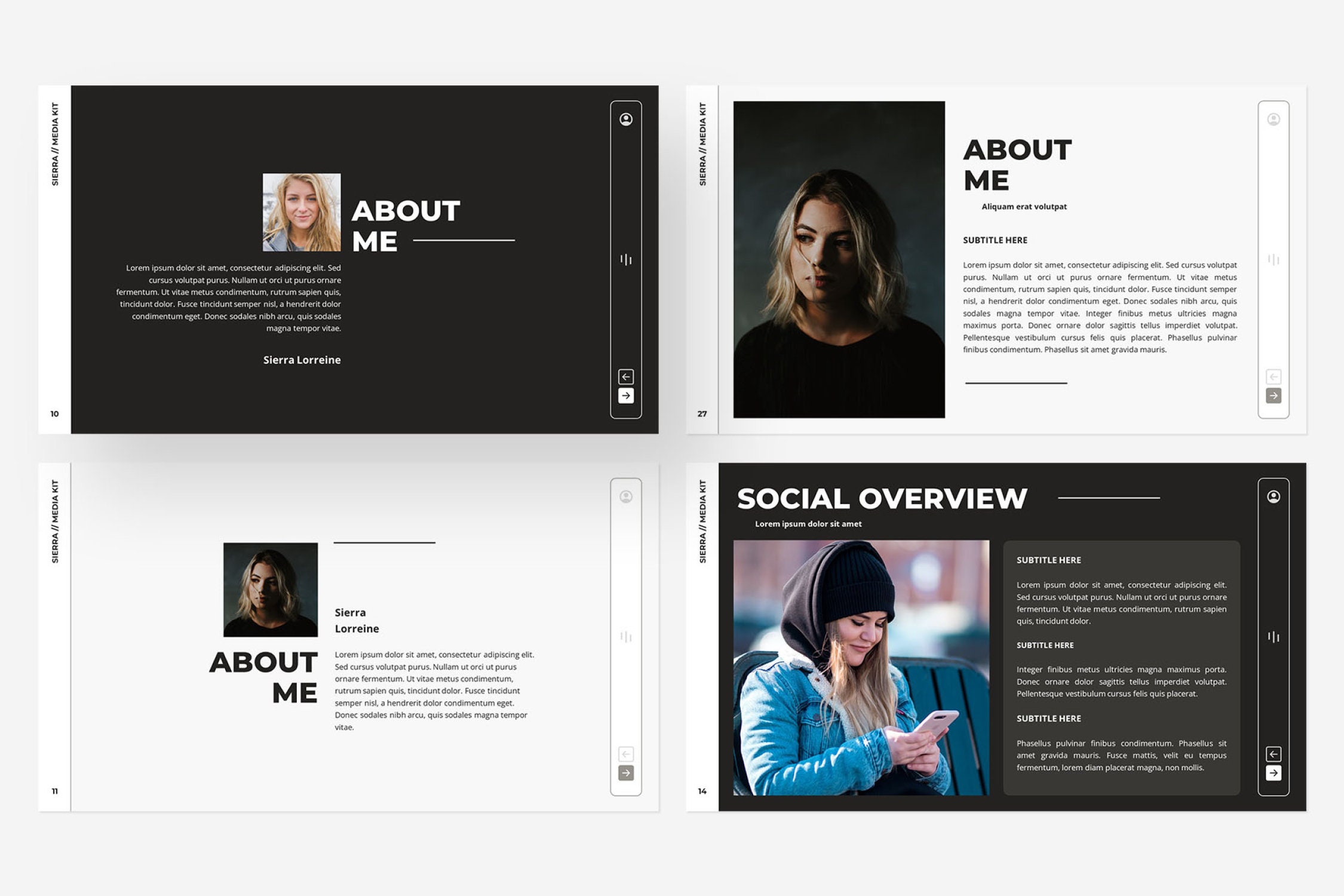 Media Kit Template | Brand Presentation | Canva | Powerpoint | Google ...