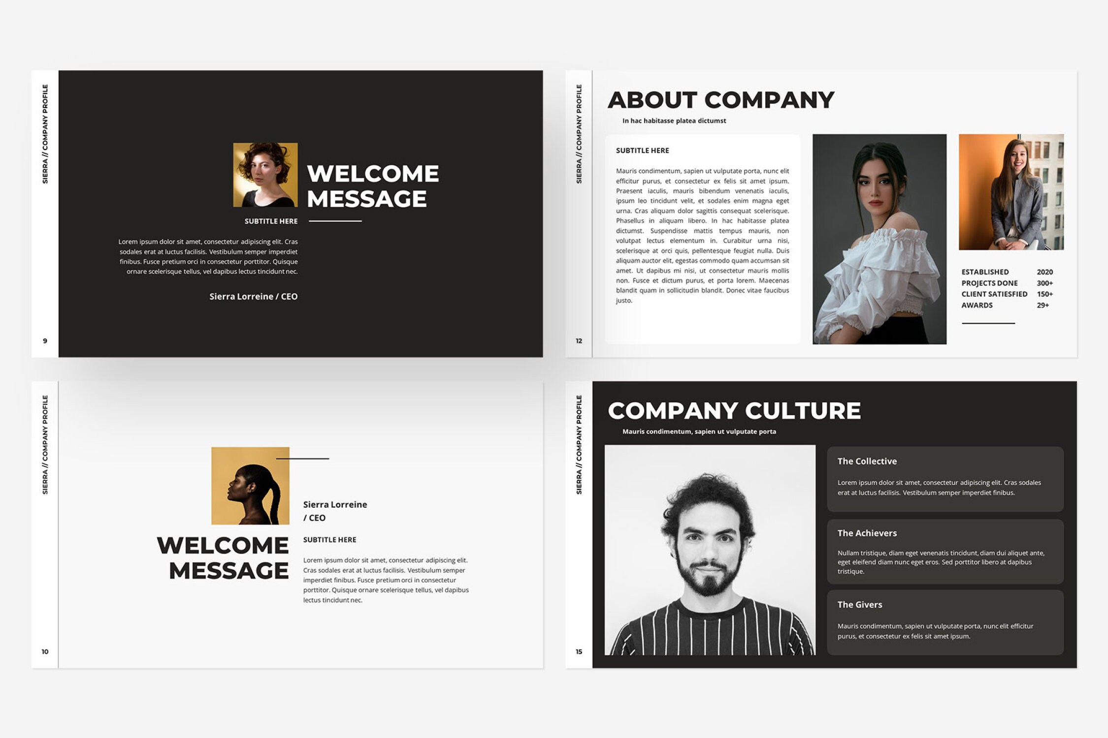 Company Profile Template | Brand Presentation | Powerpoint | Google ...