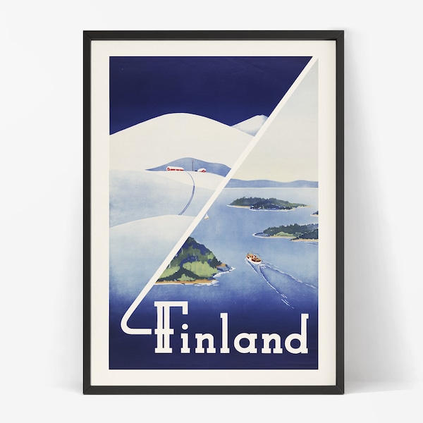 Finland Poster - Etsy
