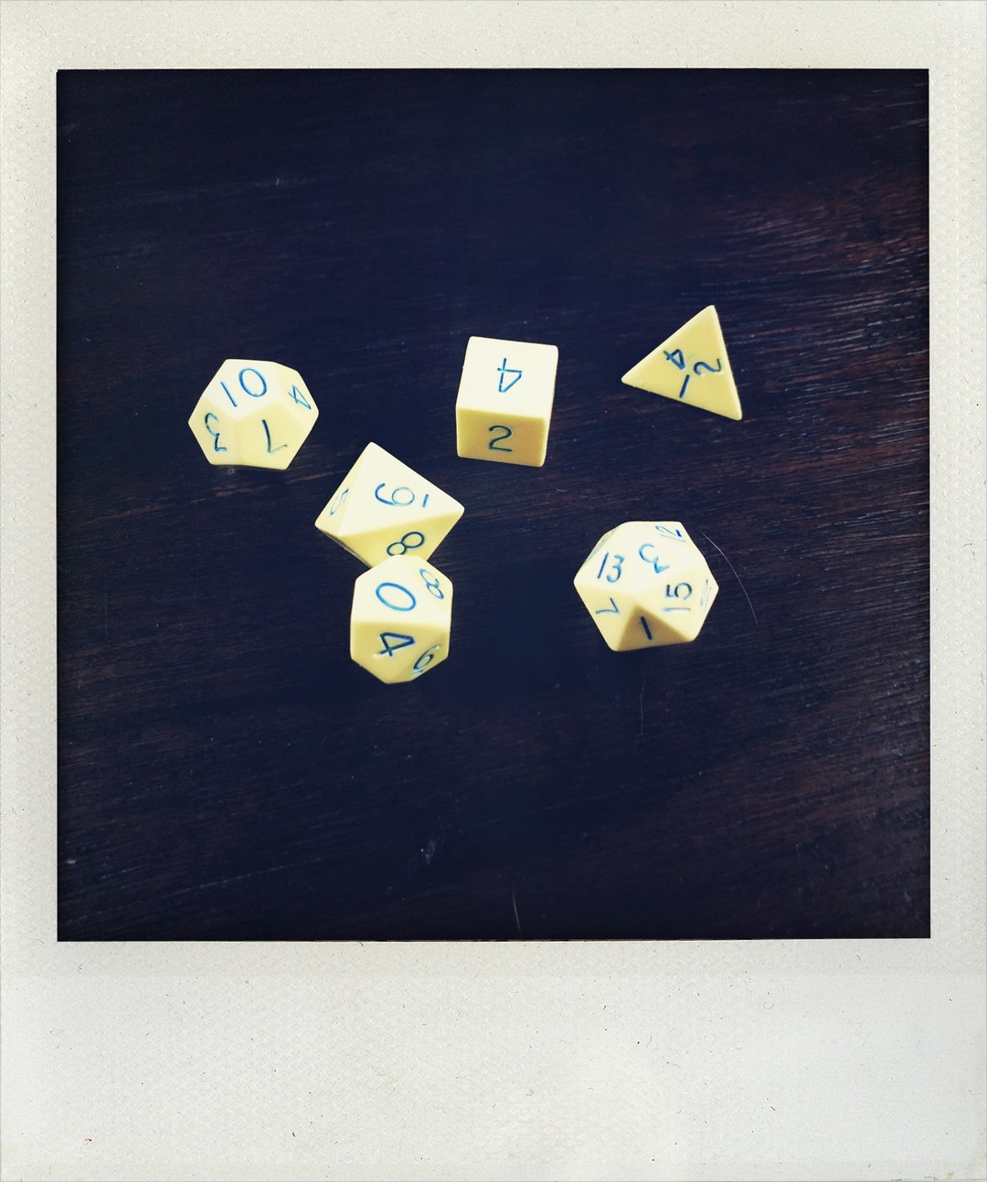 Replica Old School D&D Red Box Dice - Etsy