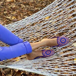 Colorful Women's Mules, Wedding Shoes, Slippers, Leather Shoes, Made in ...