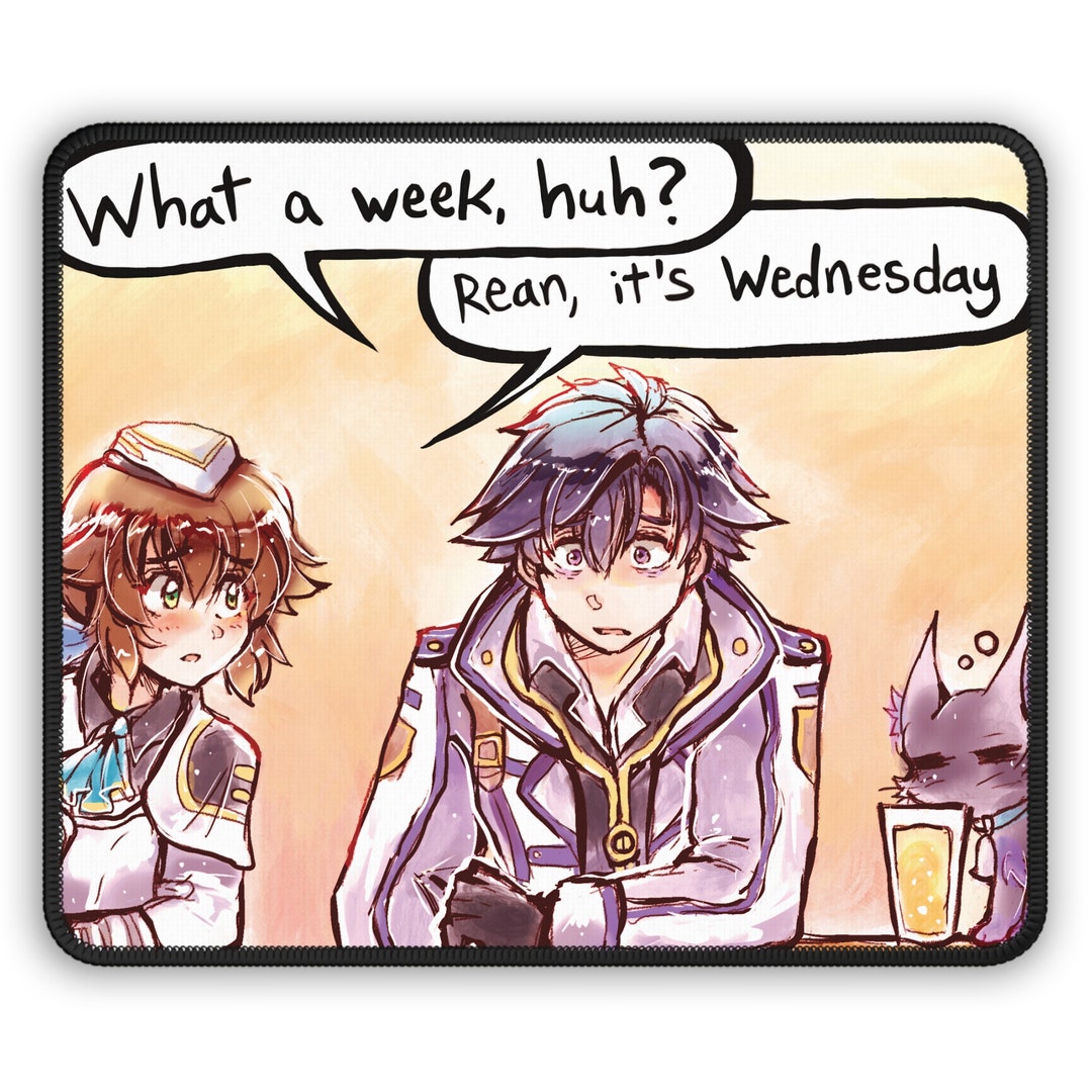 Rean It's Wednesday Mouse Pad - Etsy