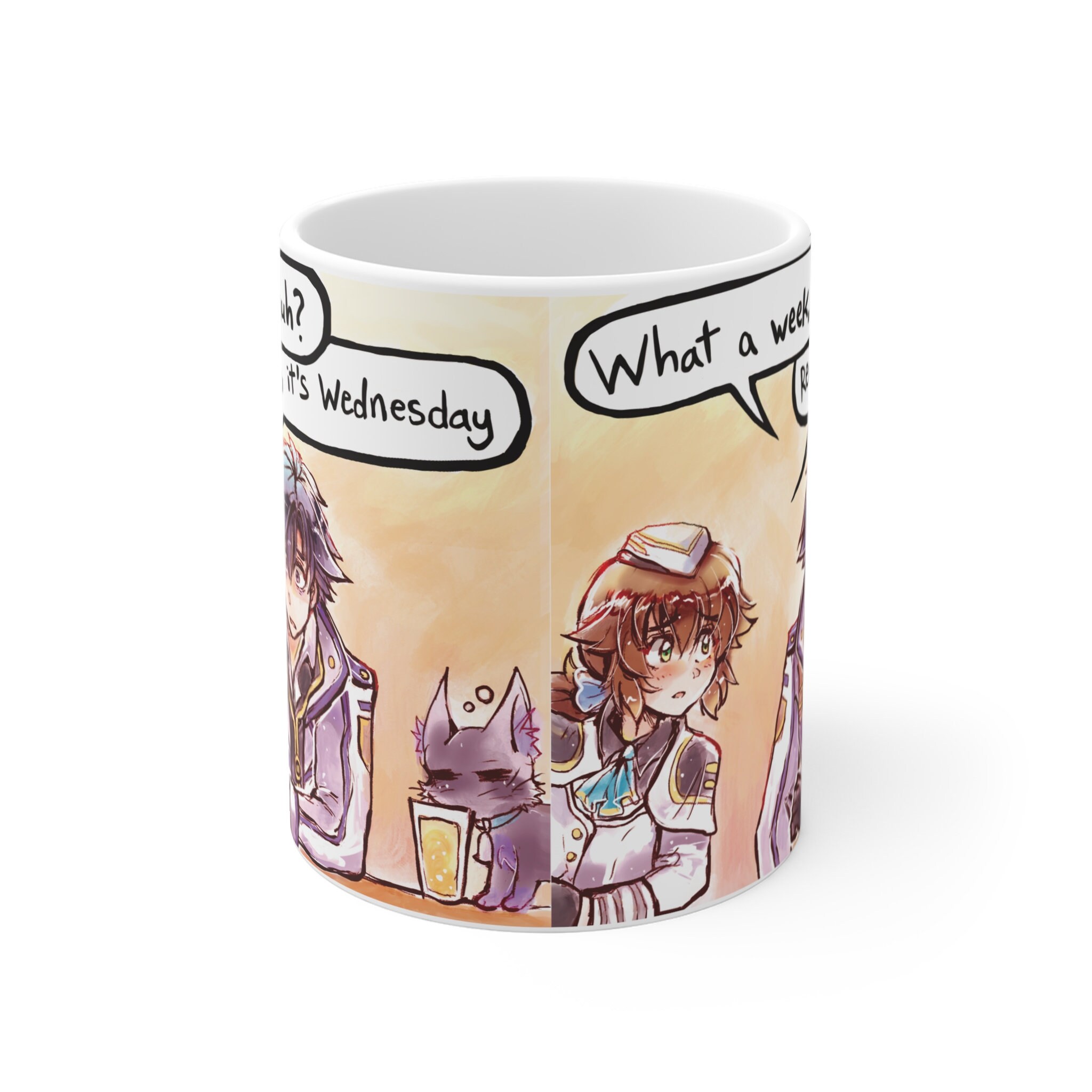 Rean It's Wednesday Mug - Etsy